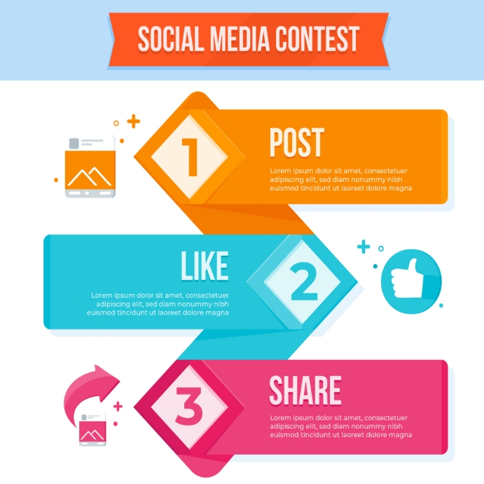 Giveaway poster design template | PosterMyWall
