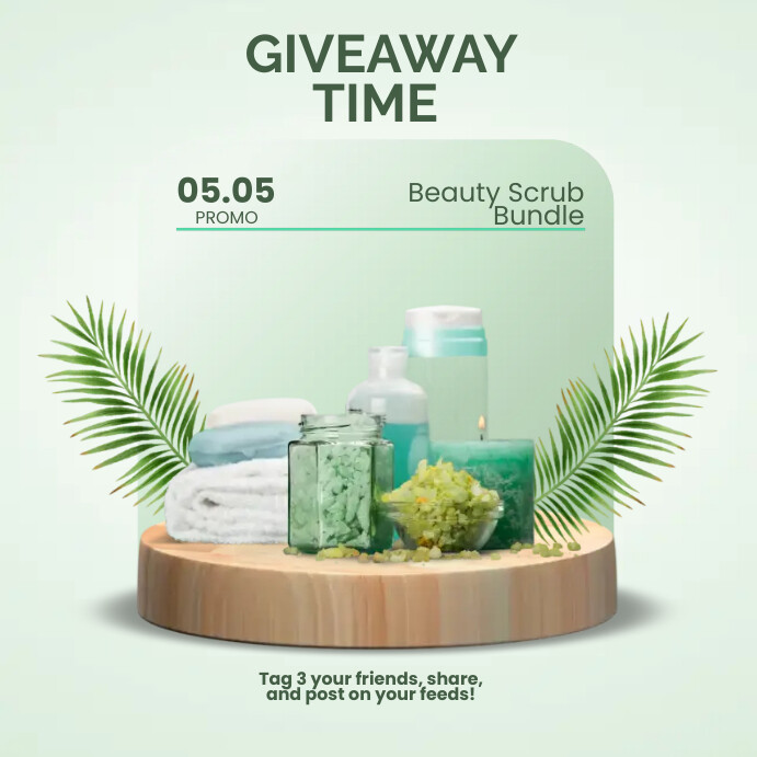 Giveaway Product Instagram Post Template | PosterMyWall