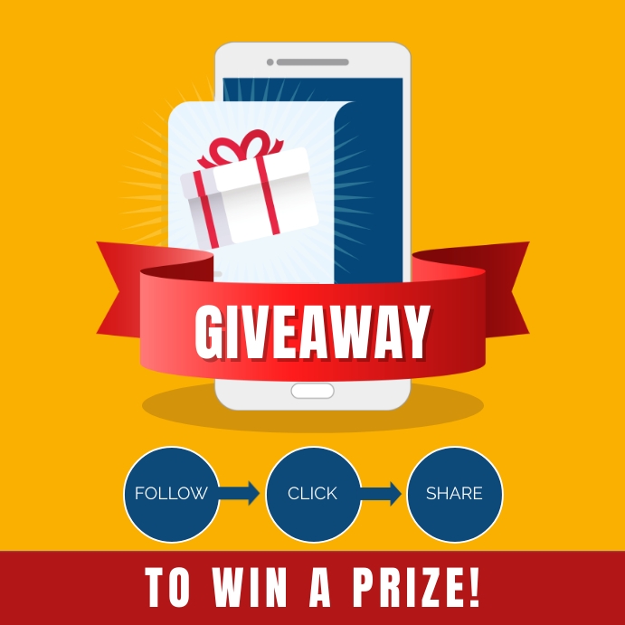 Giveaway template | PosterMyWall