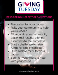Giving Tuesday Template | PosterMyWall
