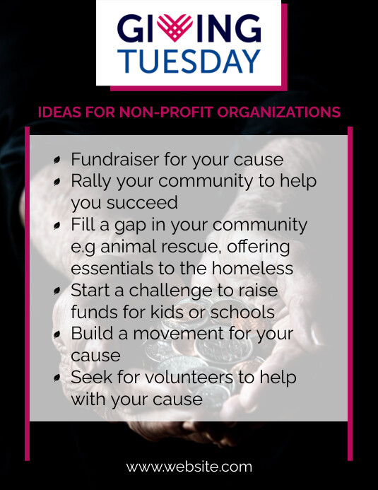 Giving Tuesday Template | PosterMyWall