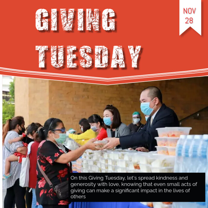 GIVING TUESDAY Template | PosterMyWall