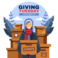 giving tuesady instagram post Template | PosterMyWall