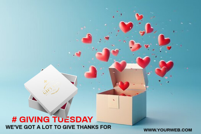 Giving Tuesday Template | PosterMyWall