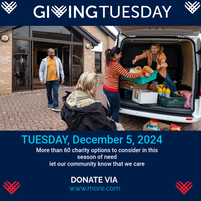 Plantilla de Giving Tuesday Flyer | PosterMyWall