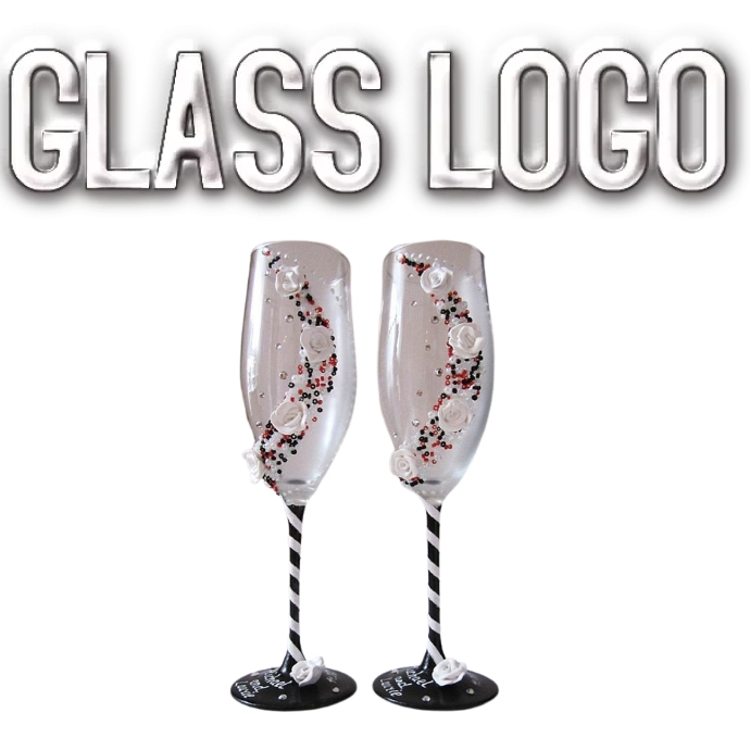 GLASS LOGO Template | PosterMyWall