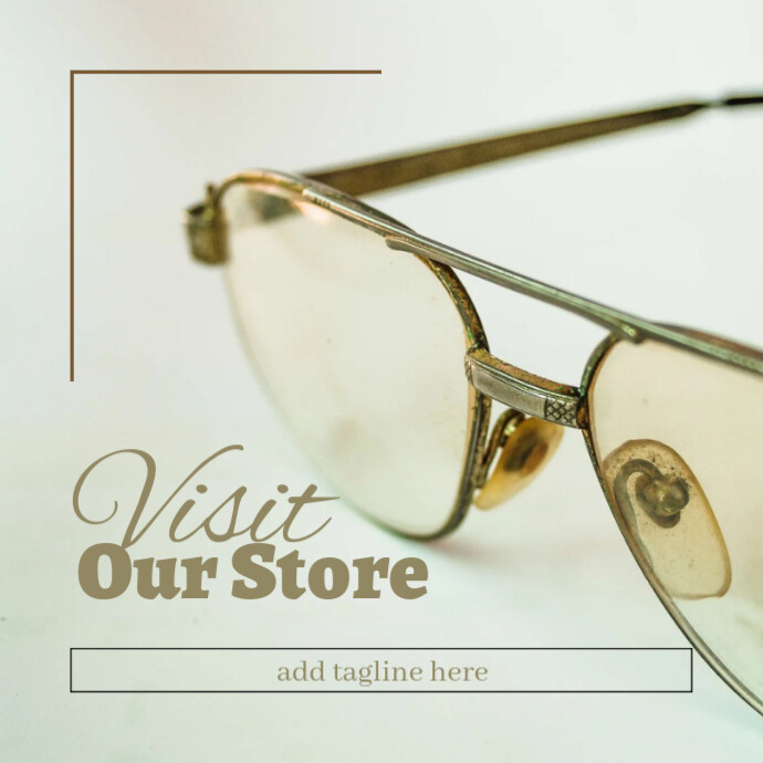 Glasses logo Template | PosterMyWall