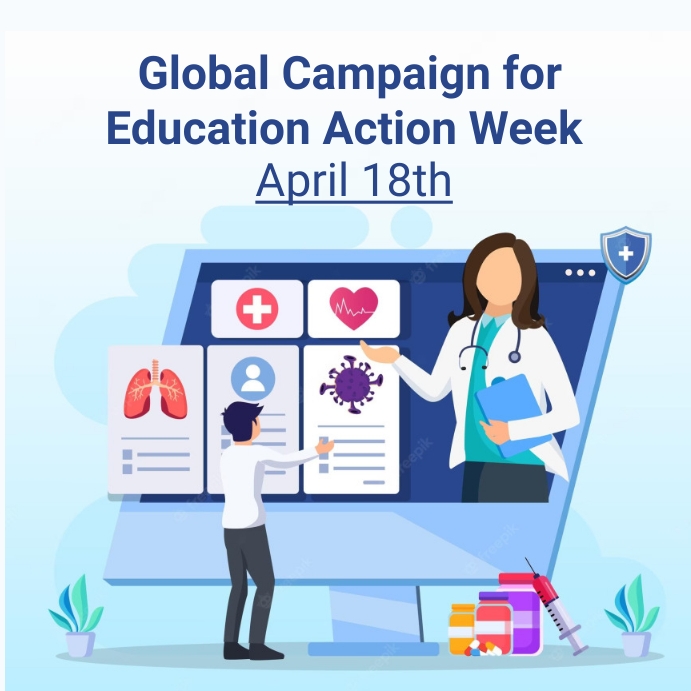 global campaign for education action week Template | PosterMyWall