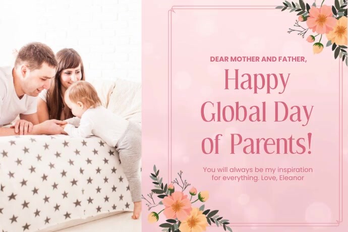 Global Day of Parents Celebration Template | PosterMyWall