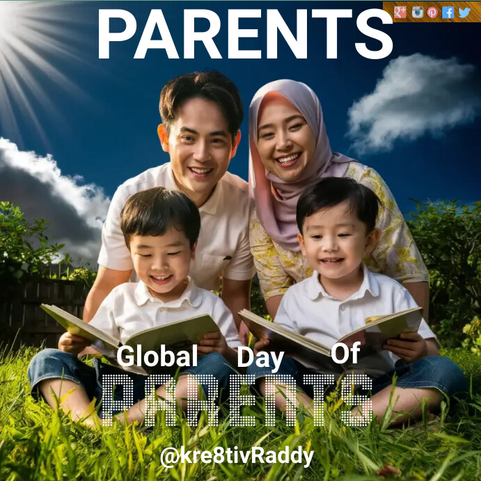 Global Day of Parents Template | PosterMyWall