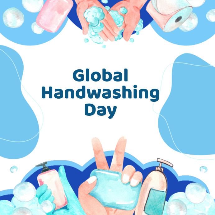 Plantilla de Global Hand washing Day Instagram Post | PosterMyWall