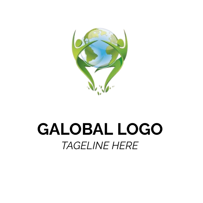 GLOBAL LOGO Template | PosterMyWall