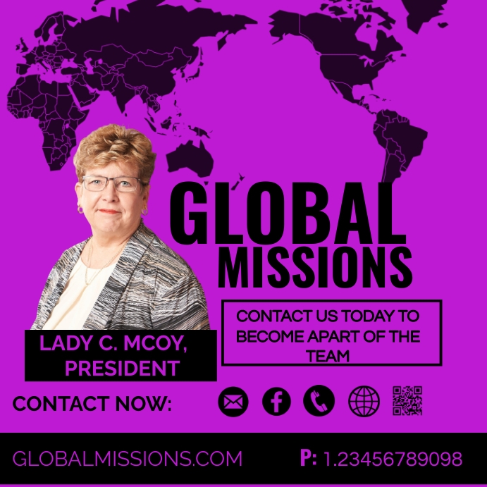 Copy of Global Missions Flyers, earth day flyers, mis | PosterMyWall