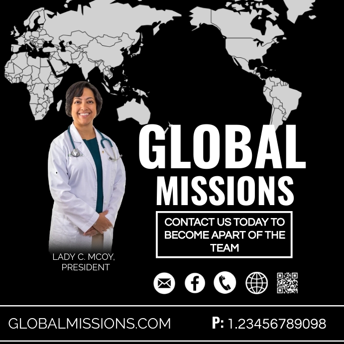 Copy of Global Missions Flyers, earth day flyers, mis | PosterMyWall