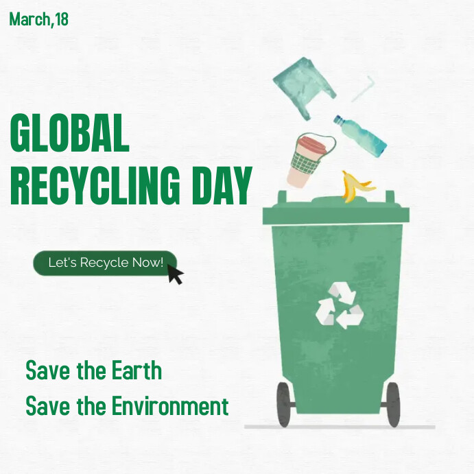 Global recycling day Template | PosterMyWall