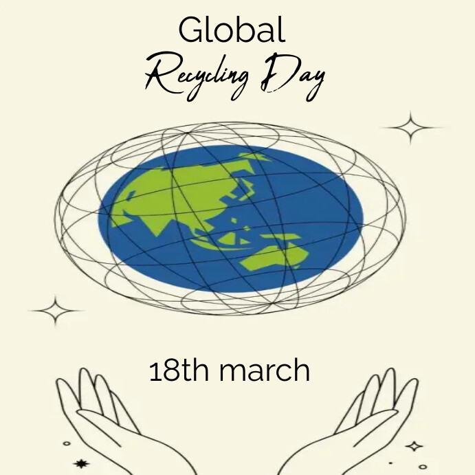 Global recycling day Template | PosterMyWall
