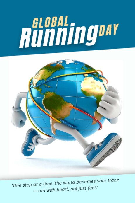 Copy of Global Running Day | PosterMyWall
