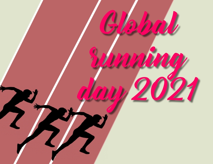 Global running day template | PosterMyWall