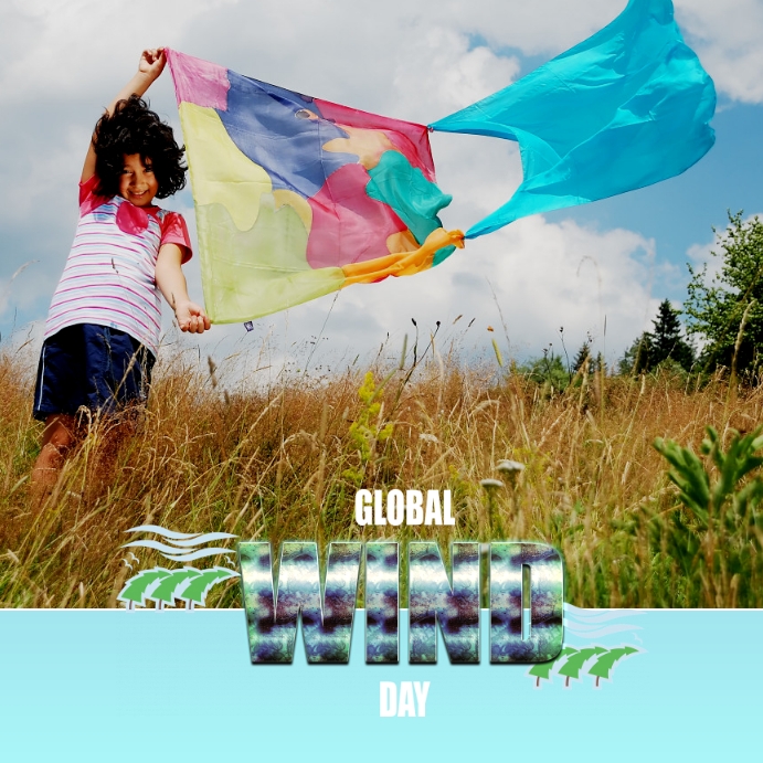 Global Wind Day Template | PosterMyWall