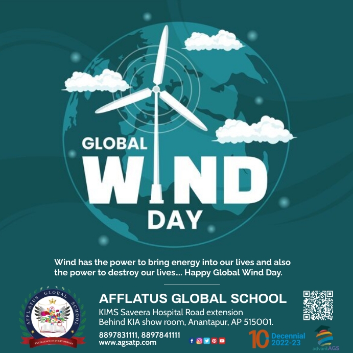 Global Wind Day Template | PosterMyWall
