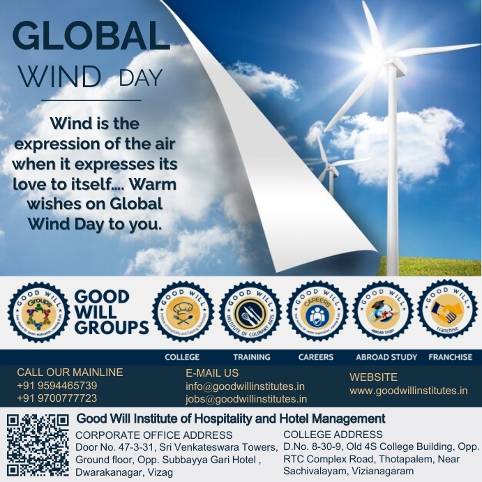 Copy of Global Wind Day | PosterMyWall