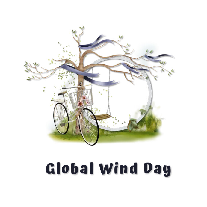 Global wind day Template | PosterMyWall