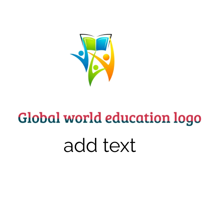 Modèle Global world education logo design complete. | PosterMyWall