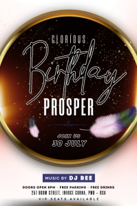 Happy Birthday Poster Template | PosterMyWall