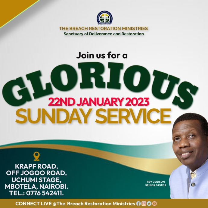 glorious Sunday Template | PosterMyWall