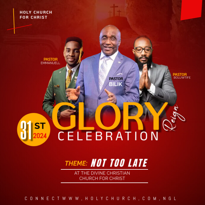 glory celebration Template | PosterMyWall