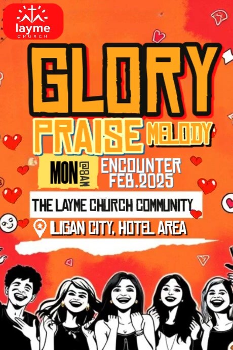 Copy of Glory Praise Melody Encounter | PosterMyWall
