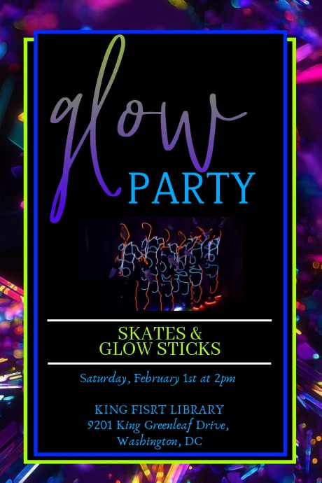 Glow Party | PosterMyWall