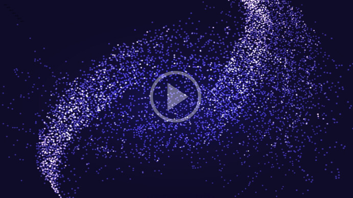 glowing particles purple background Template | PosterMyWall
