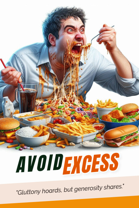 Glutton Template | PosterMyWall