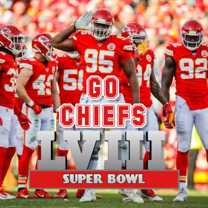 Go chiefs (1) Template | PosterMyWall