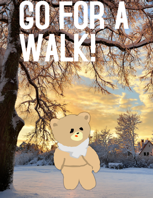 Go for a walk Template | PosterMyWall