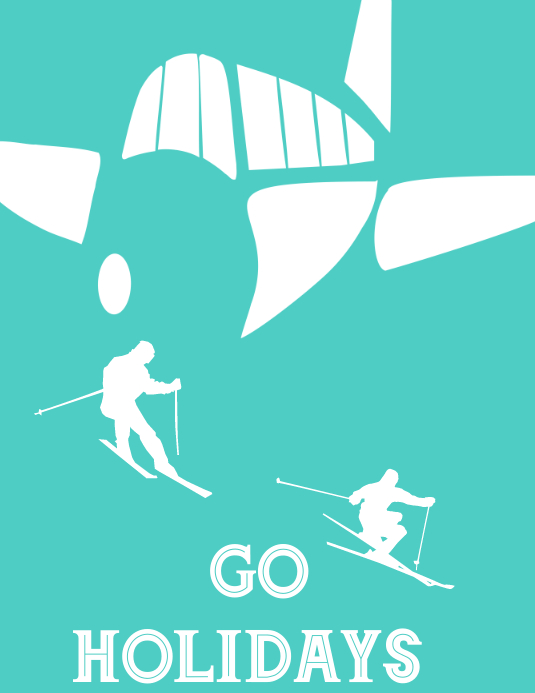 Go Holidays Poster Template | PosterMyWall