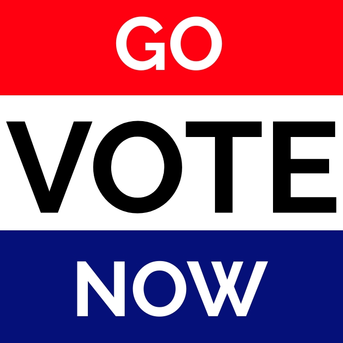 Go Vote Template | PosterMyWall