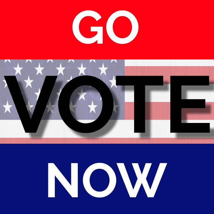 Go Vote Template | PosterMyWall