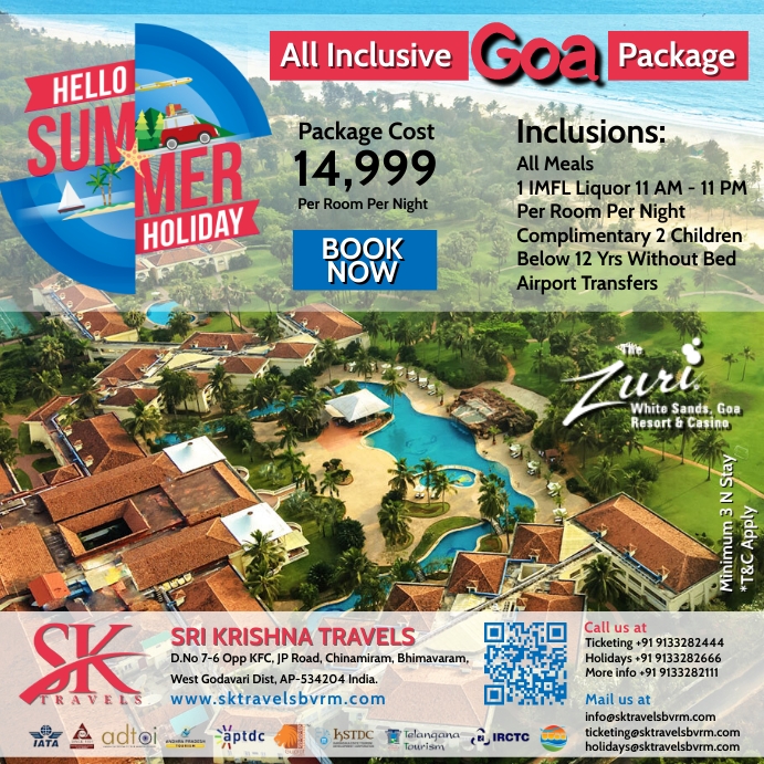 Goa Summer holidays Template | PosterMyWall