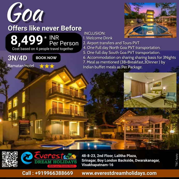 Copy of goa tour (1) | PosterMyWall