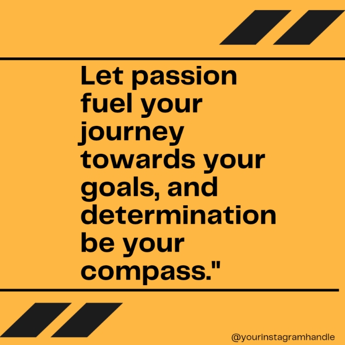 Goals Passion Template | PosterMyWall