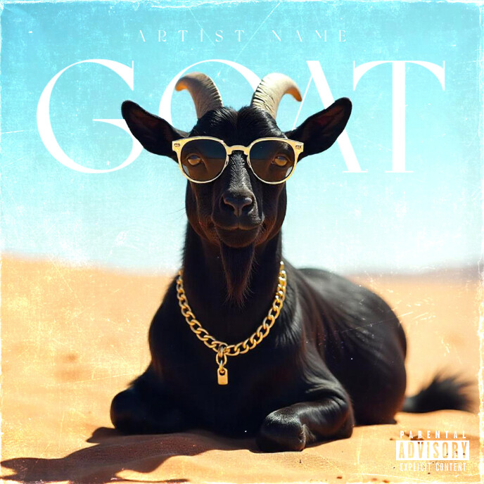 goat album cover Template | PosterMyWall