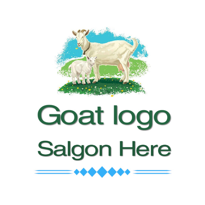 Goat logo Template | PosterMyWall