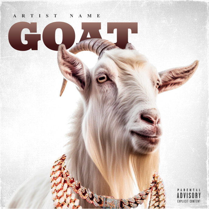 Copy of Goat Mixtape Cover Обложка Альбома | PosterMyWall