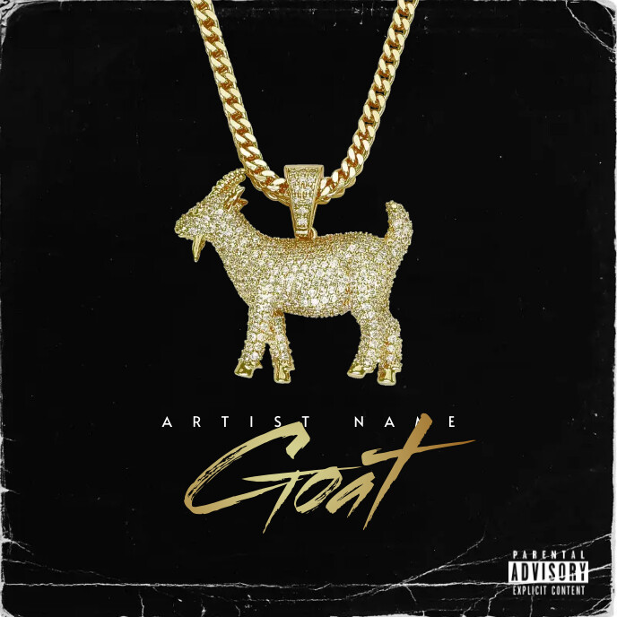 GOAT mixtape cover Template | PosterMyWall