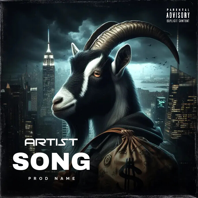 goat money album cover art Template | PosterMyWall