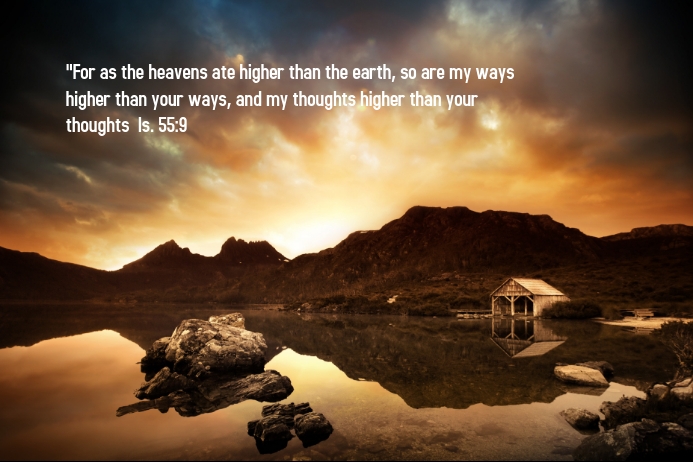 God' Thoughts | PosterMyWall