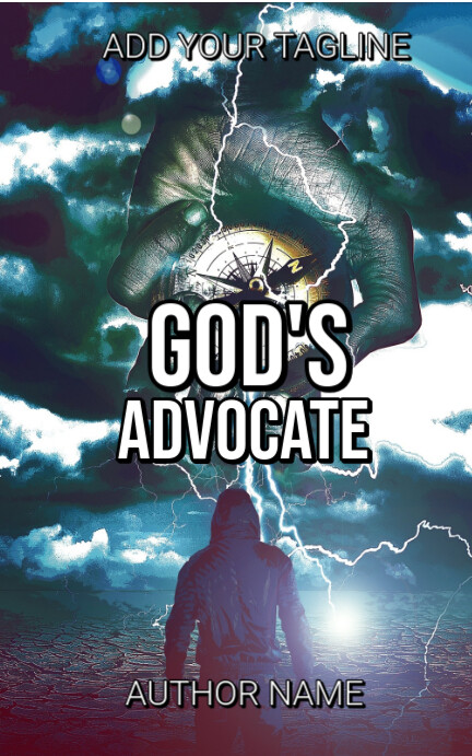 God's Advocate Kindle Book Cover Template | PosterMyWall