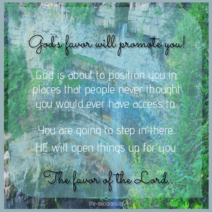 Plantilla de God's favor | PosterMyWall